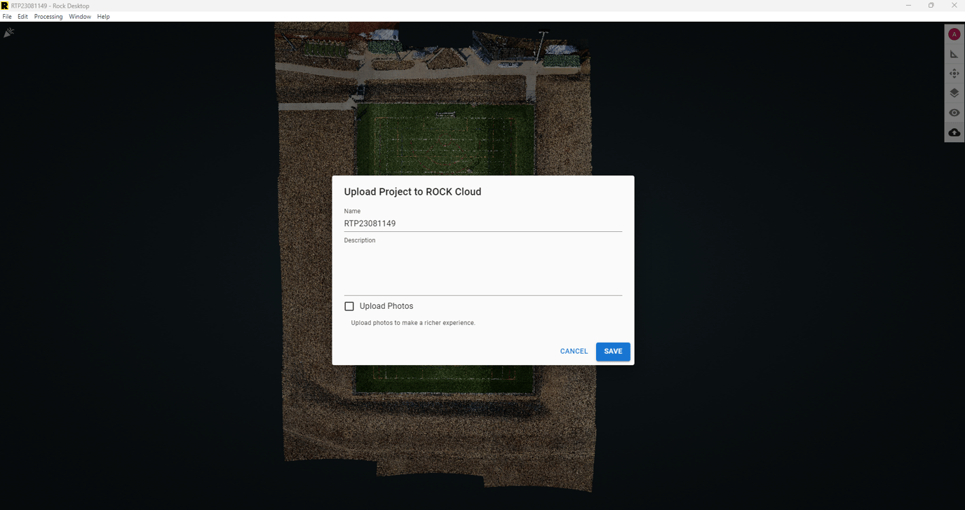 Uploading Data to Rock Cloud Using Rock Desktop