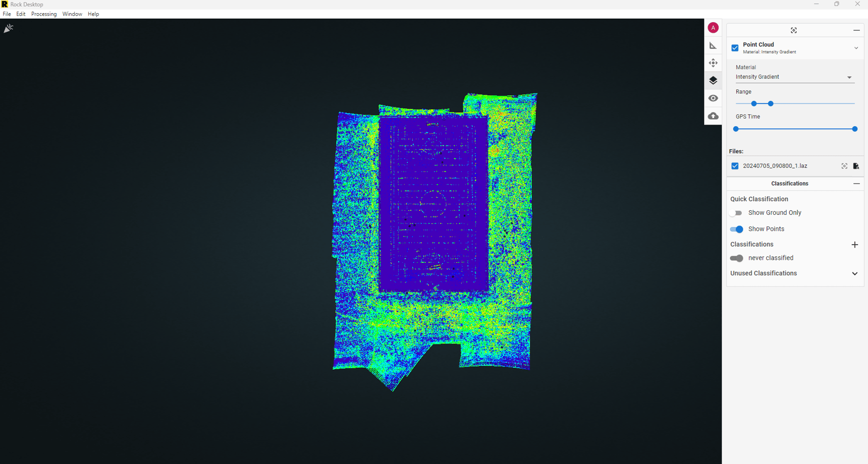 How to use ROCK Desktop for Converting and Uploading Point Clouds