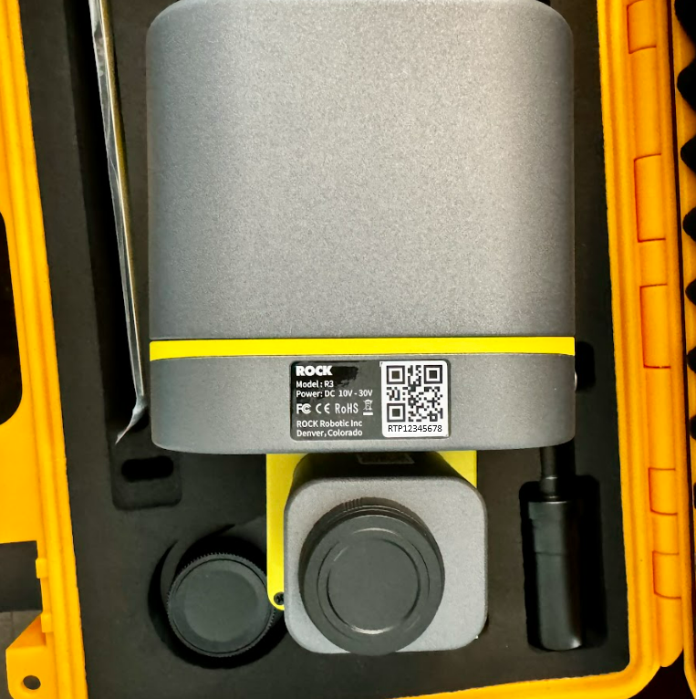 Where is the Serial Number for my ROCK LiDAR unit