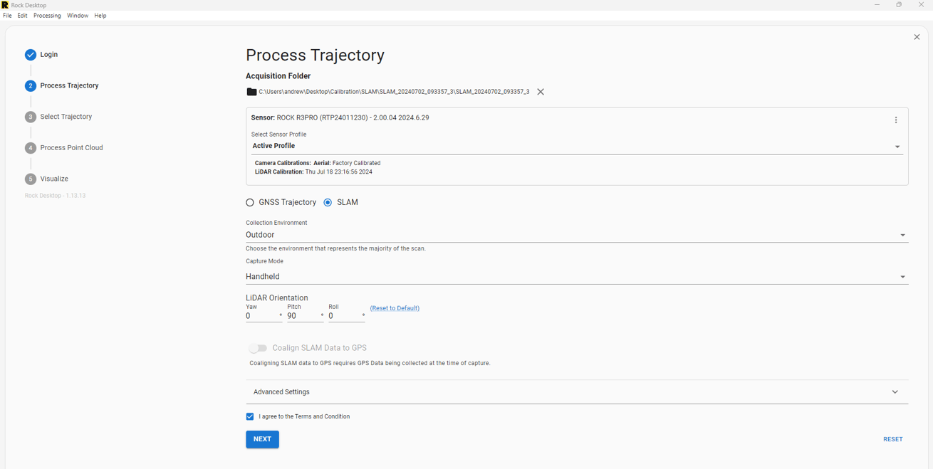How to capture and process SLAM data on the R3 Pro V2 or R3 Pro