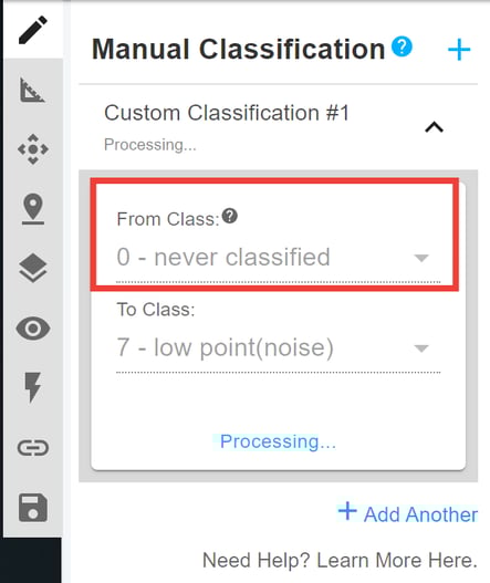 How To Manually Classify Your Point Cloud on Your ROCK Project
