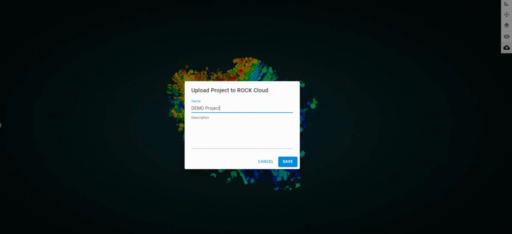 How to use ROCK Desktop for Converting and Uploading Point Clouds