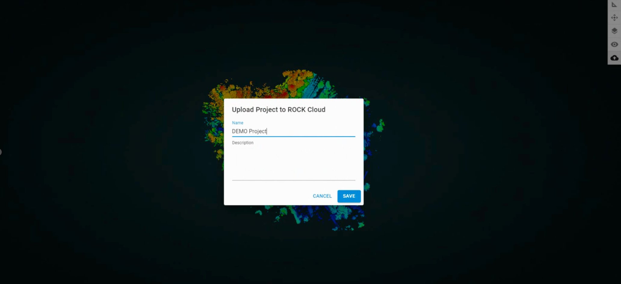 How to use ROCK Desktop for Converting and Uploading Point Clouds